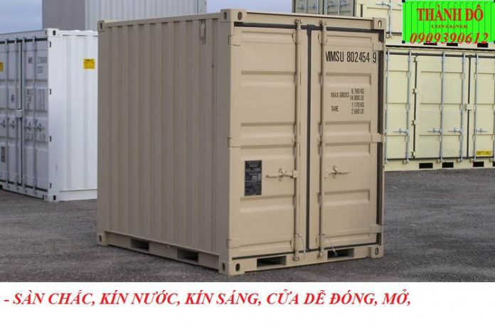 Container Khô 10 Feet giá rẻ tại Thành Đô Container